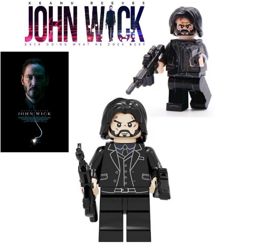 Blocks Bricks Lego figurka John Wick (Keanu Reeves) BBLOCKS
